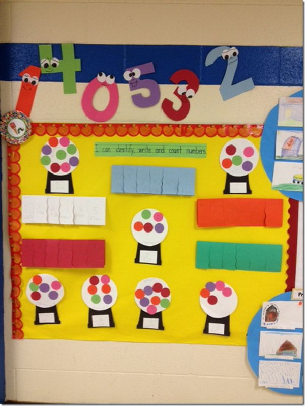 Creative Math Bulletin Board Ideas