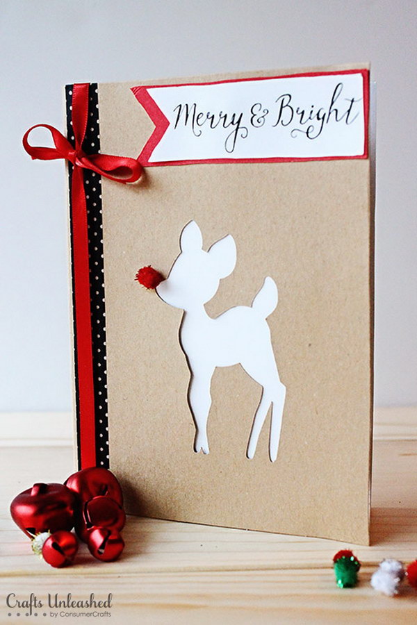 25 DIY Christmas Cards Ideas Tutorials