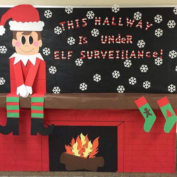 Santa Bulletin Board Ideas Crownflourmills
